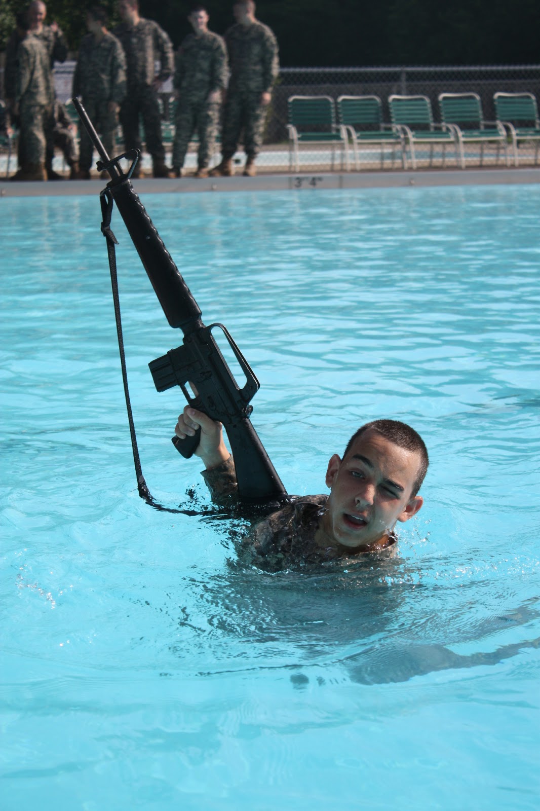 U.S. Army Cadet Corps: Cadets Get All Wet - Water Survival Training