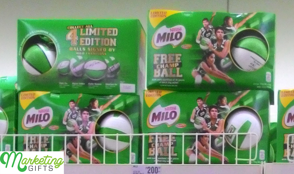 Marketing Gifts: Customized Ball – Latest Promo from Nestlé Milo