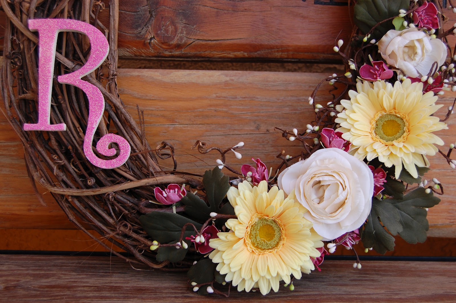 Babblings and More: Spring Wreath