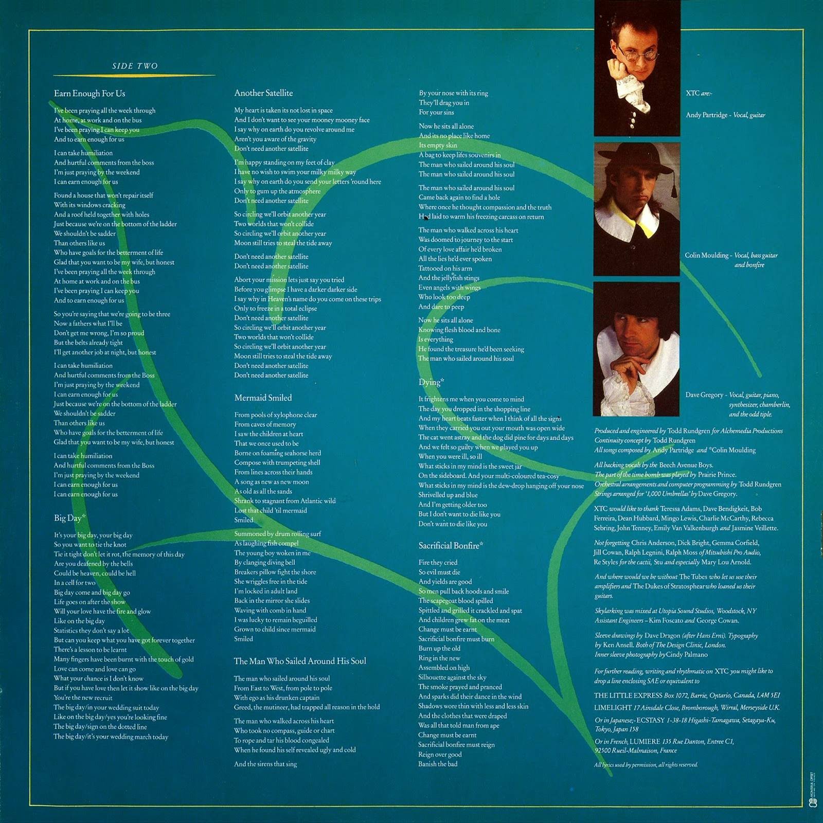 1986 Skylarking - XTC - Rockronología