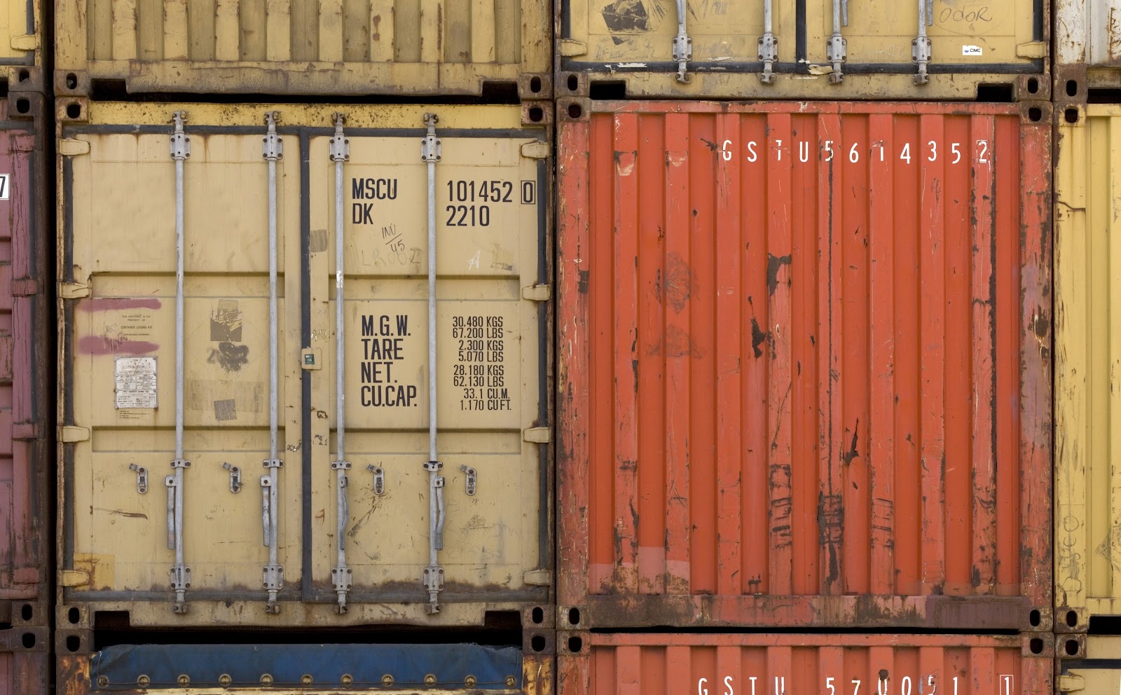 Thư viện 3D: [Mapping] Metal Container Textures Part 4