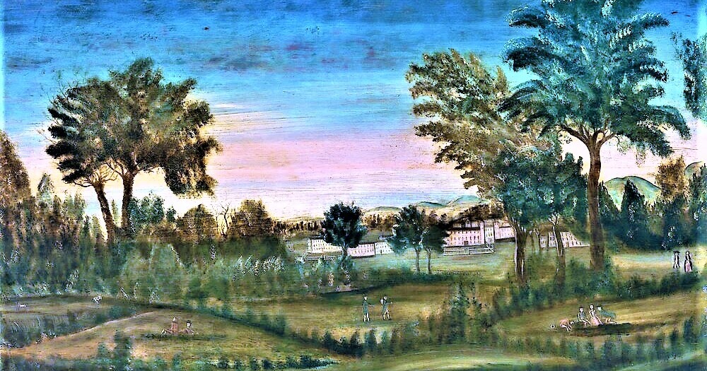 Colonial & Early American Gardens: 18C American Landscape - Yards