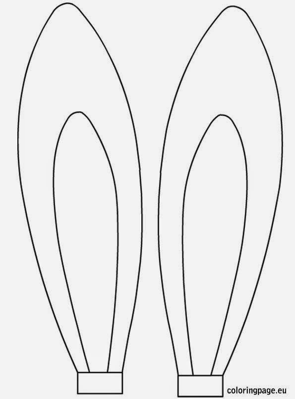 Pascua orejas de conejo para imprimir y recortar - Blog de imágenes