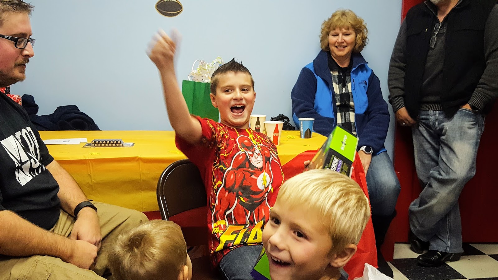 The Flash Inspired Birthday Party [Shawn Bear Scraps]