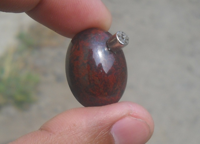 Lapak Batu Antik ( LBA ): AK83- Batu Badar Besi Merah..._SOLD