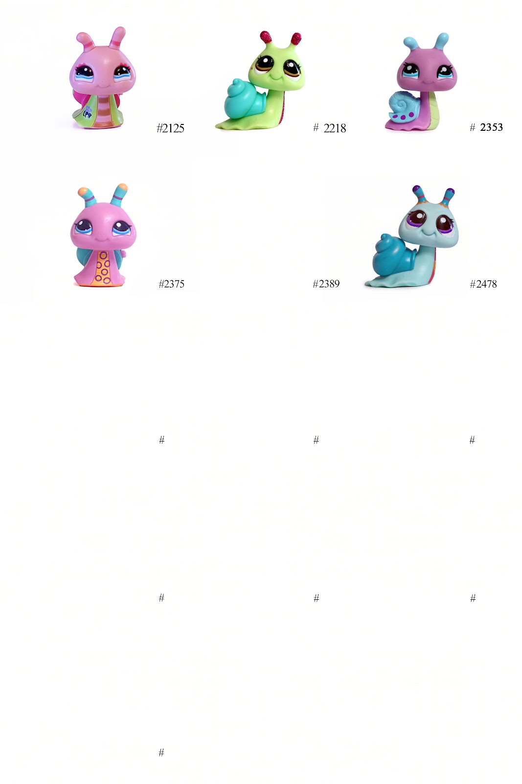 Nicole`s LPS blog - Littlest Pet Shop: Pets: Snail