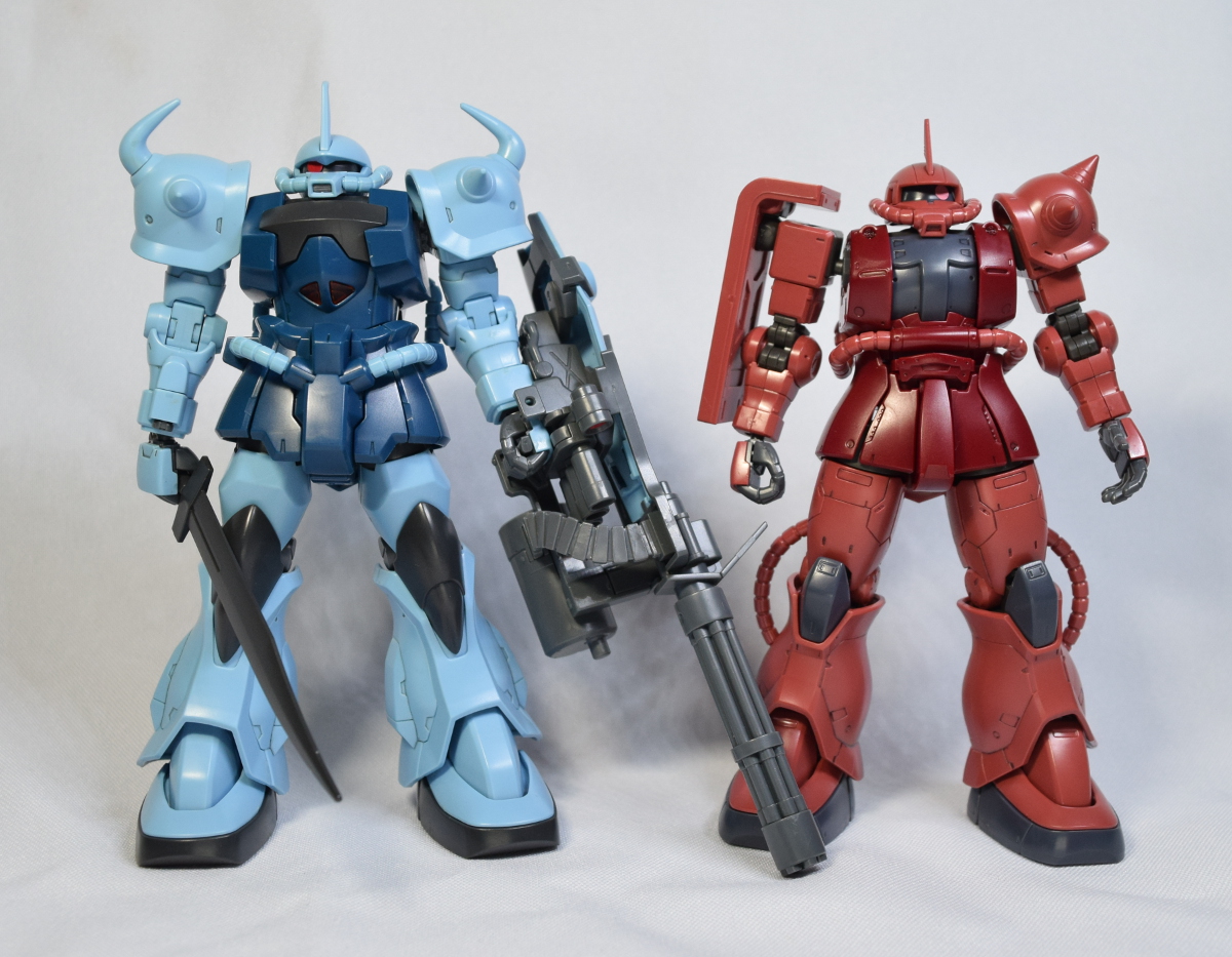 Elemental Cheese: Gunpla Review: 1/144 HGUC Gouf Custom
