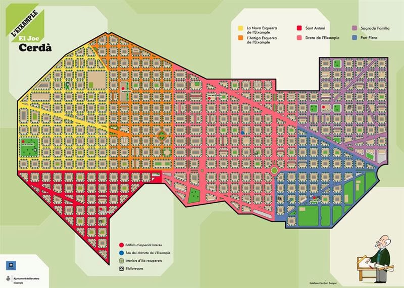 Barcelona Surroundings: Barcelona, Eixample district
