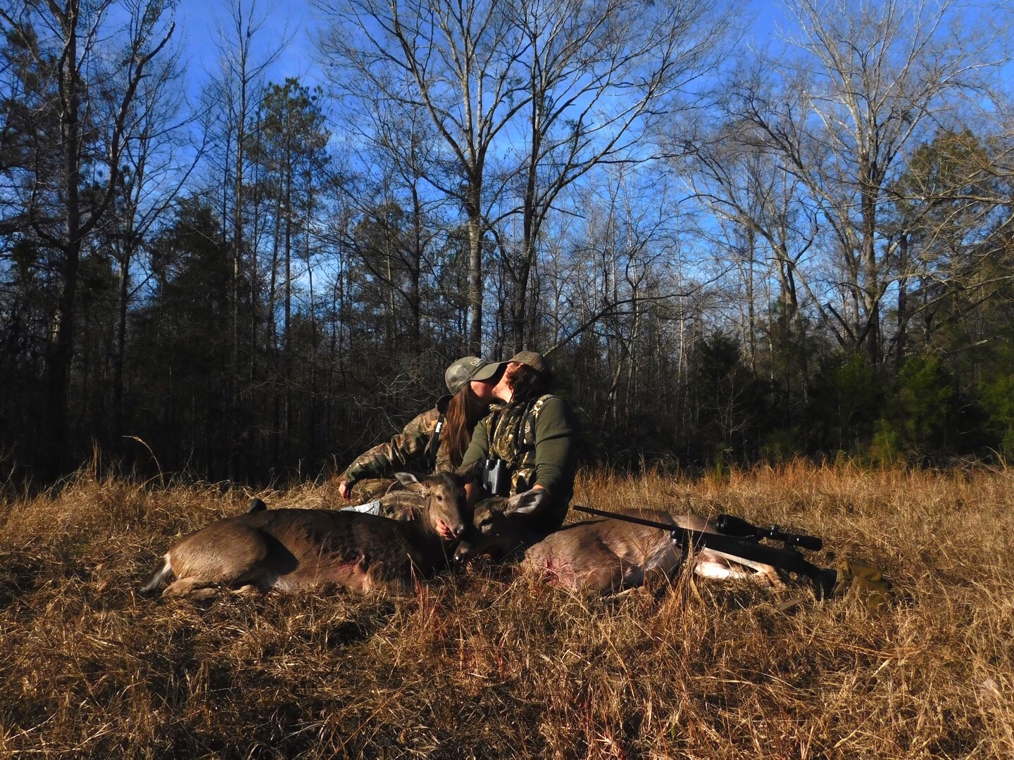 Couples Hunting Together