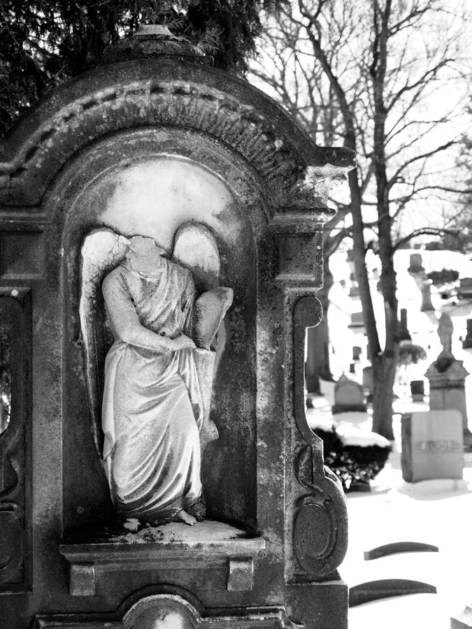 The Cemetery Traveler - by Ed Snyder: What a Blanket of Cemetery Snow ...