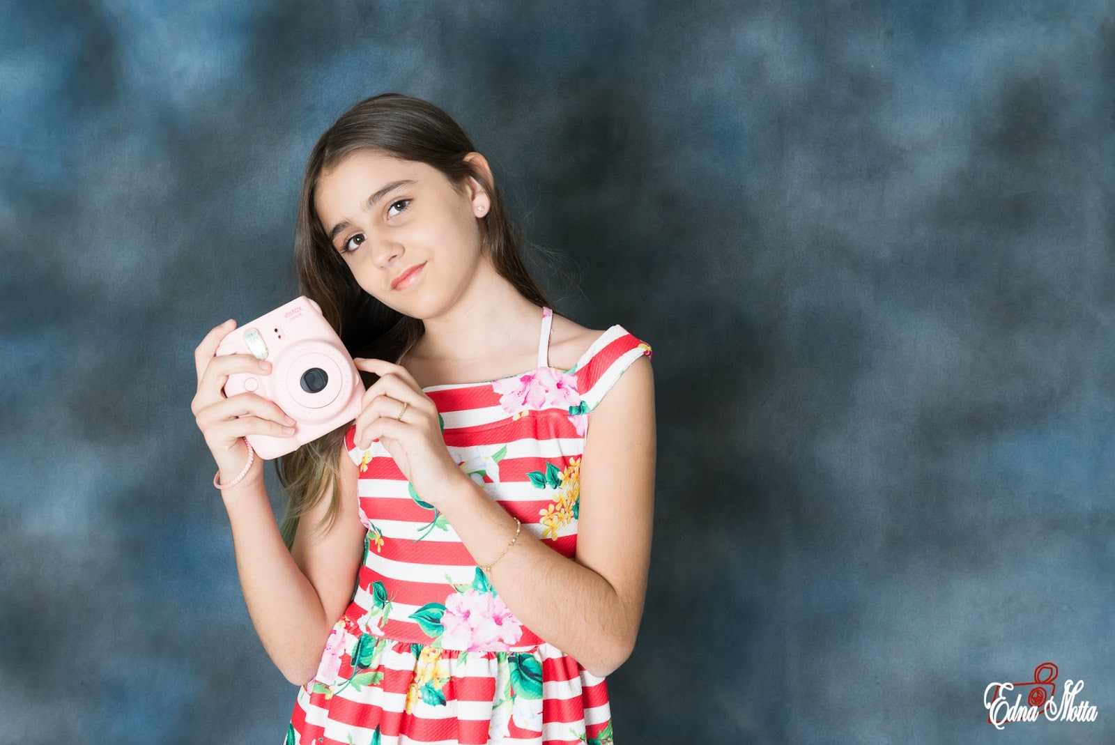 Edna Motta Fotografia: Ensaio Sara 12 anos- Estúdio Nov/16