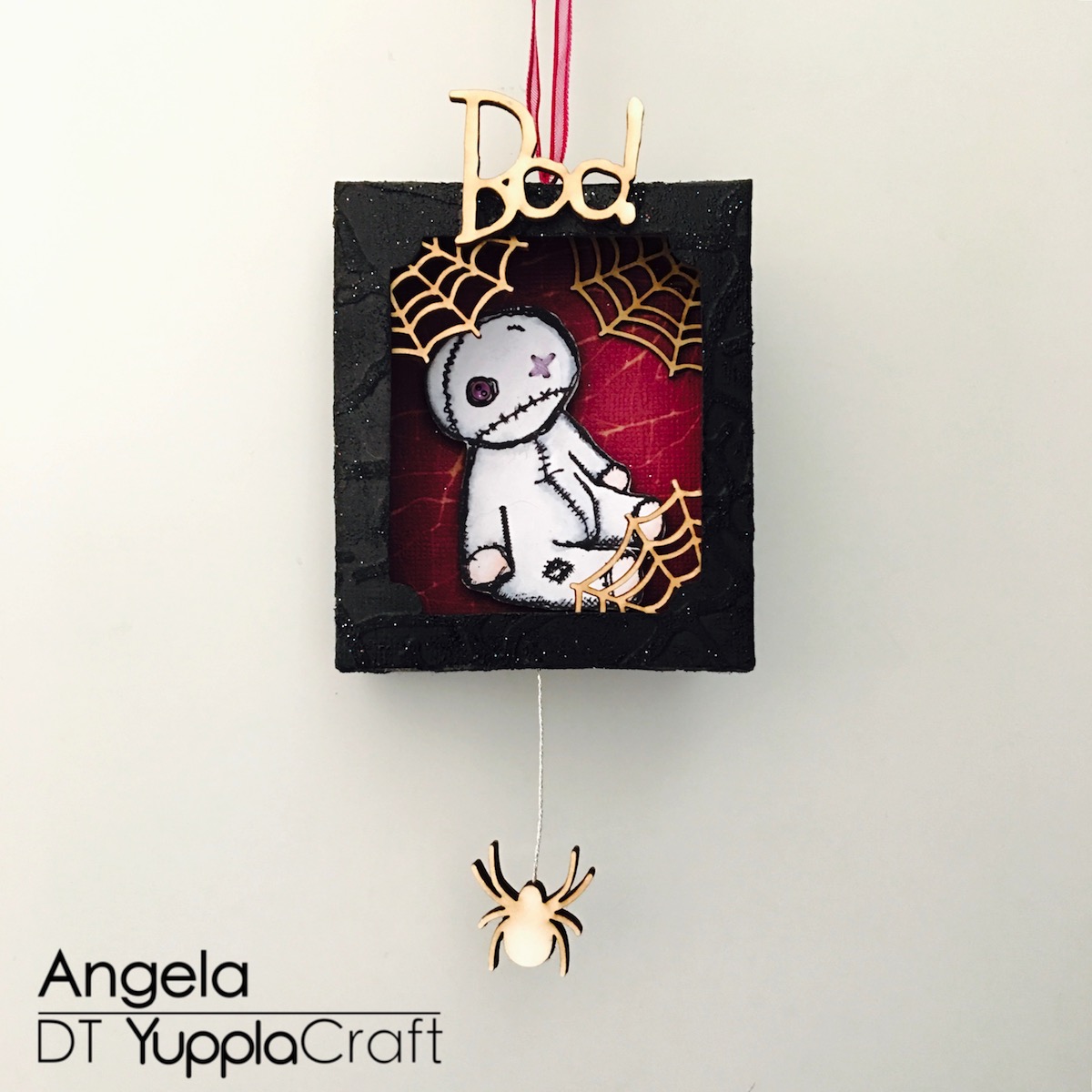 Boo!!! Halloween Shadow Box