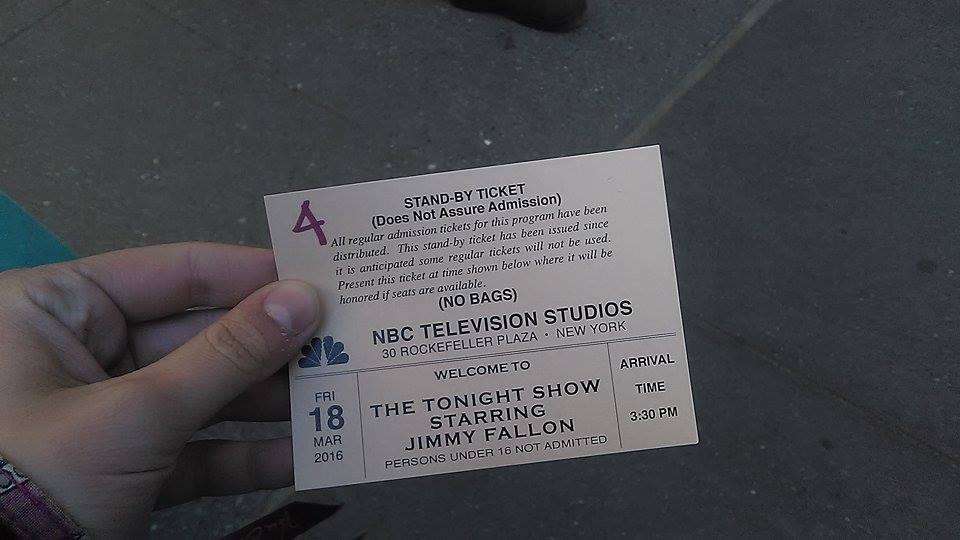 Your Story, Your Song: Standby Tickets for The Tonight Show Starring ...