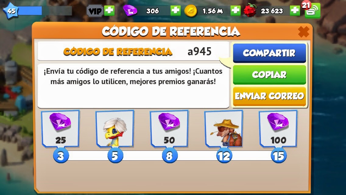 Actualización 1.3.0 de Dragon Mania Legends