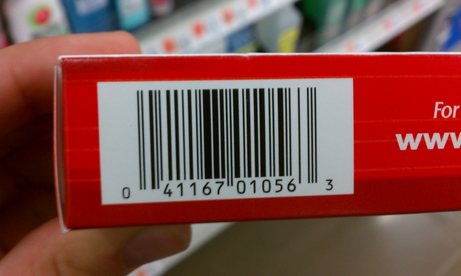 Checkpoints Real Barcodes!: Checkpoints Barcodes starting 12/03/2011