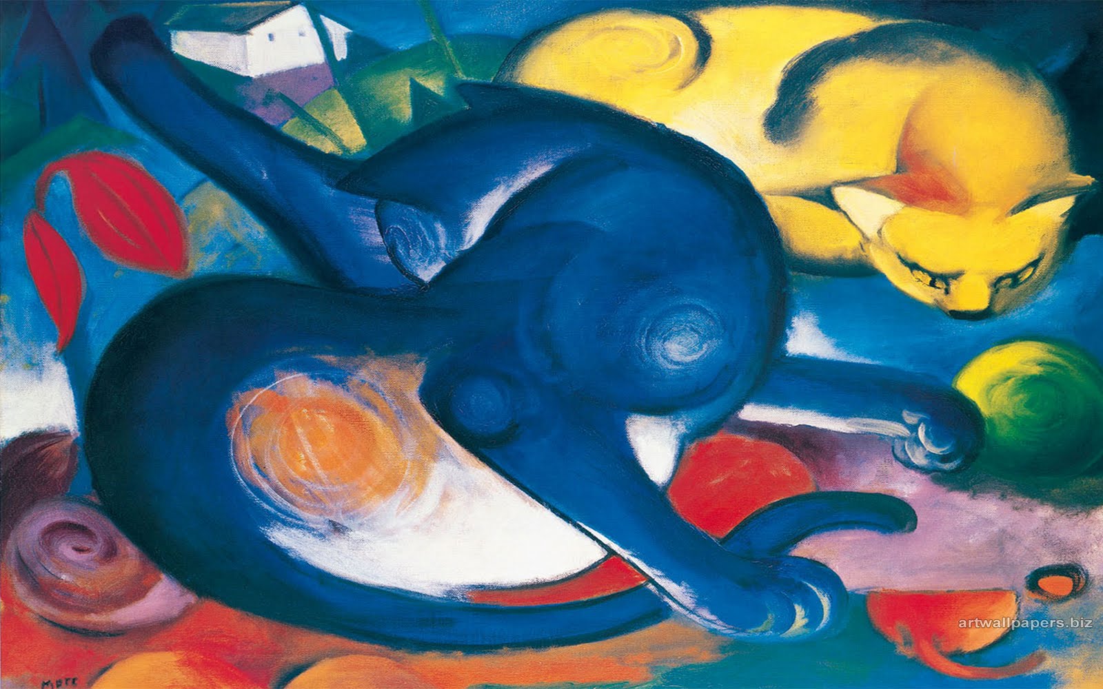 Art Wallpapers Hd: Franz Marc Wallpapers