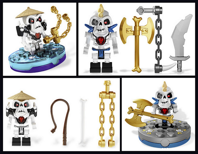 The Brick Brown Fox: Lego Ninjago: Nuckal (2173) and Wyplash (2175)