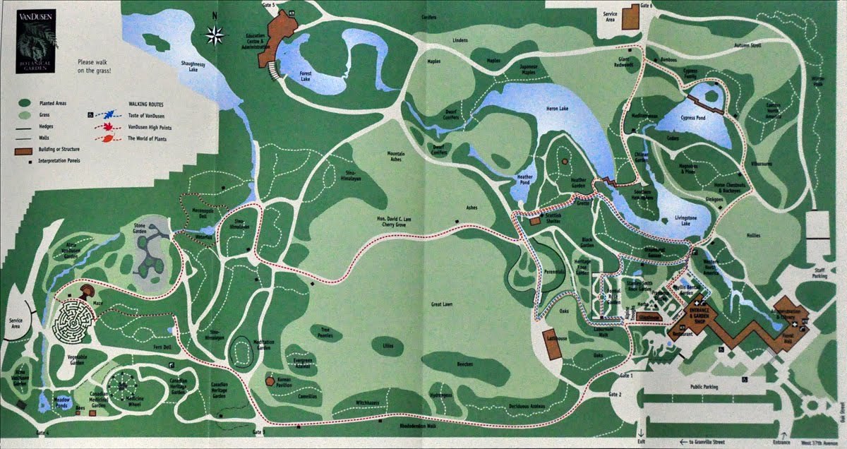 MY ARCHITECTURAL MOLESKINE®: VANDUSEN BOTANICAL GARDEN, VANCOUVER