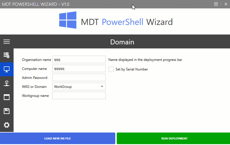 MDT PS Wizard: All MDT wizards in one | Syst & Deploy