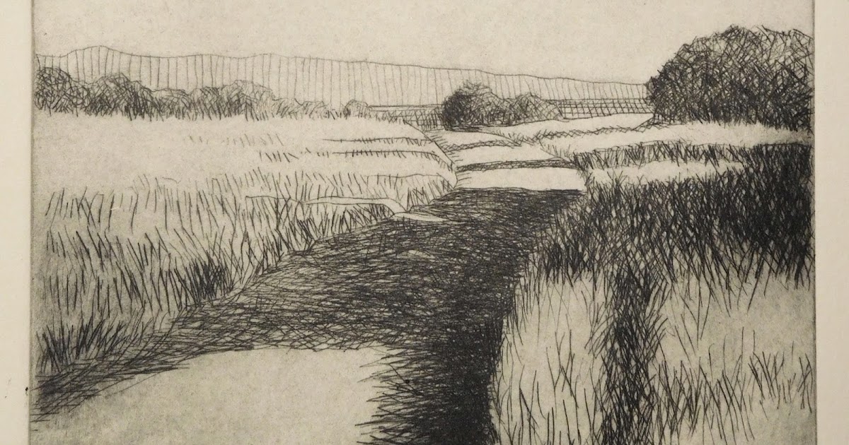 Grabado de un Paisaje | Cuaderno de un Pastelista