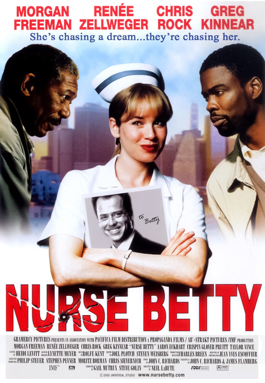 Nurse Betty (2000, Neil LaBute). Seen in March on TV | Nurse betty ...
