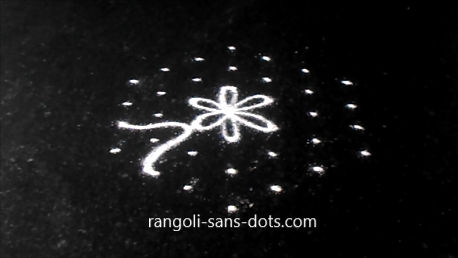 Dot rangoli designs with number of dots | Kolam by Sudha Balaji