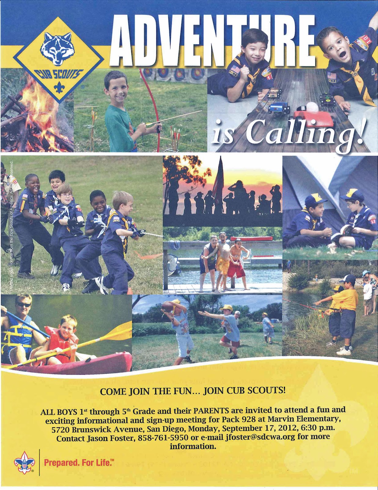 Cub Scout Pack 928 - "Do Your Best!": COME JOIN THE FUN... JOIN CUB ...