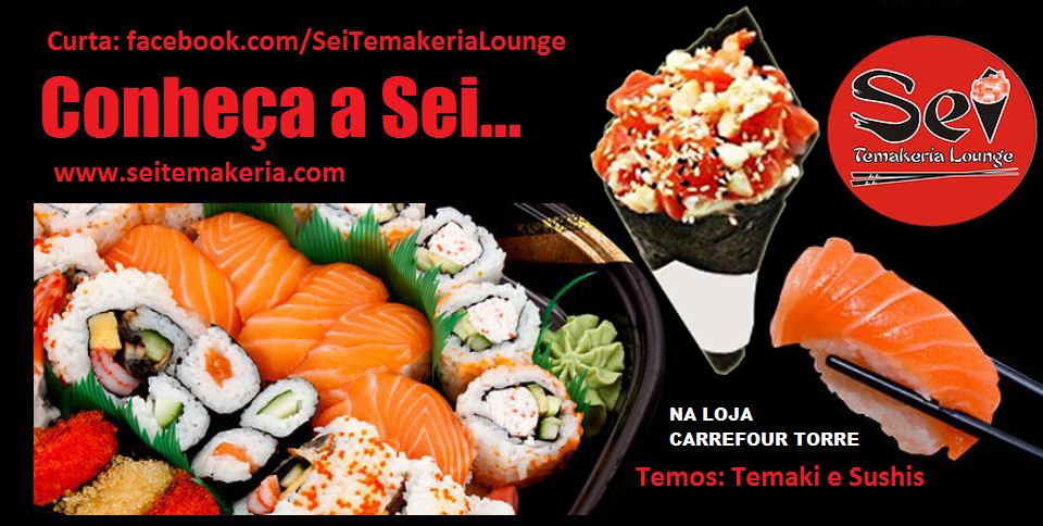 SEI TEMAKERIA DELIVERY RECIFE: NOVA TEMAKERIA EM RECIFE, SEI TEMAKERIA