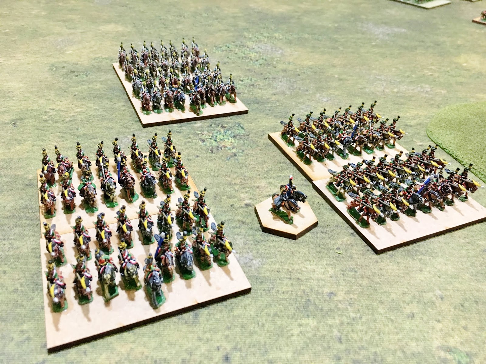Marauder Moments: The first of the new Austrians - The cavalry brigades.