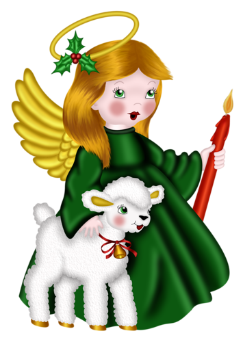 ® Colección de Gifs ®: IMÁGENES DE ANGELITOS EN NAVIDAD