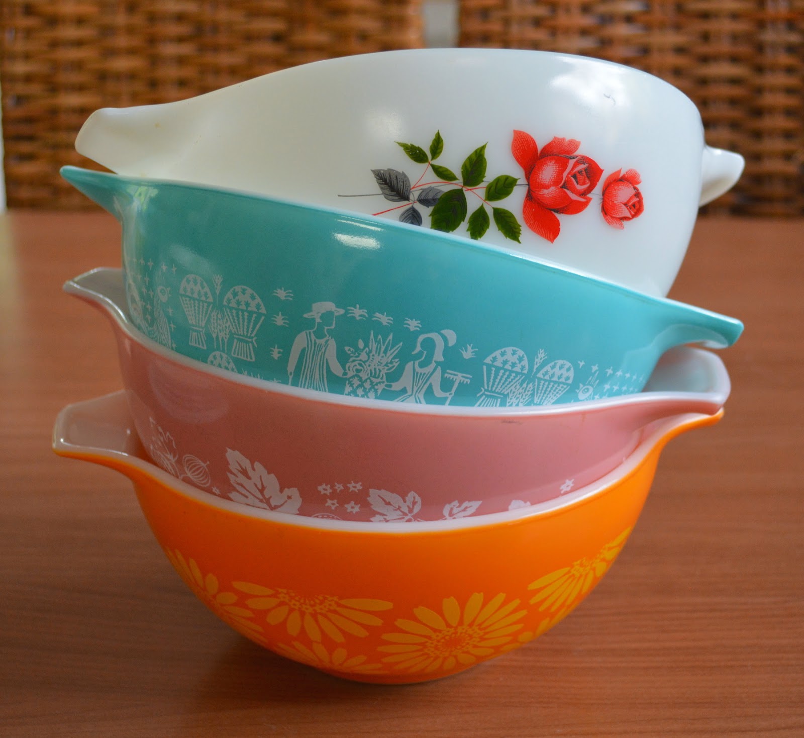 Thrifted Treasure: Pyrex Photoshoot