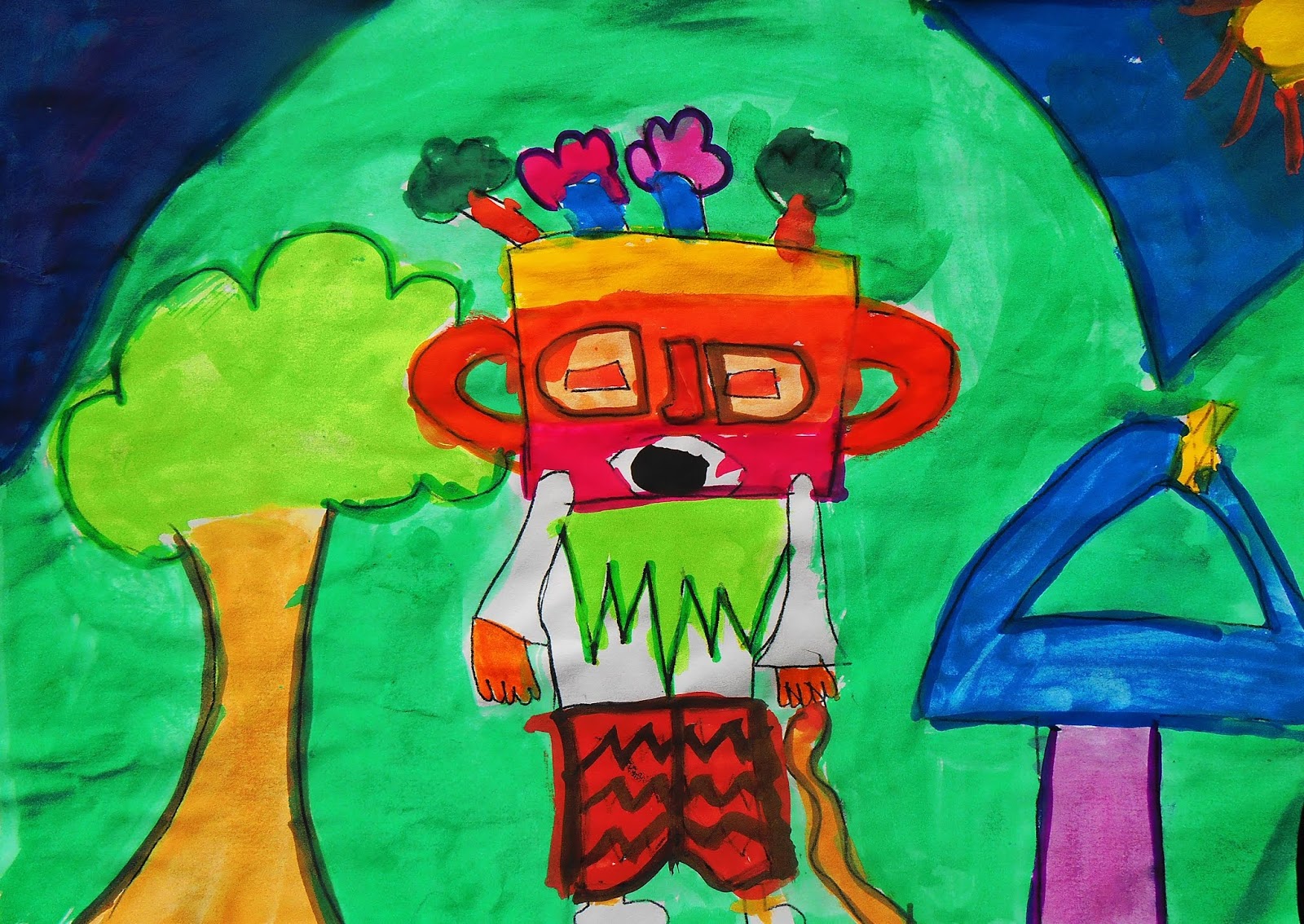 Diablo Huma, personaje de las Fiestas Tradicionales