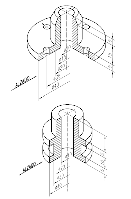 autocad2013: ACOTACIONES EN ISOMETRICAS