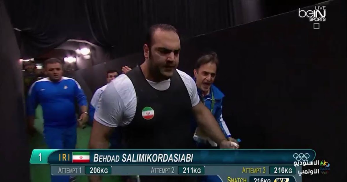 ALL Sports HERE: Iran’s Behdad Salimi breaks world record in Rio 2016 ...
