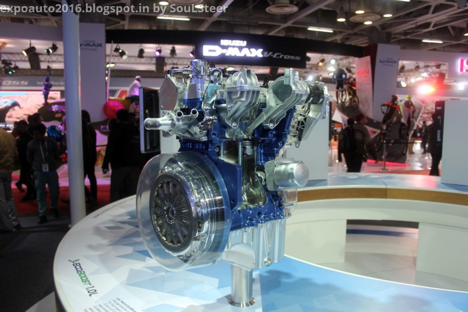 Auto Expo 2016 by SouLSteer: Ford displays TDCi 3.2L diesel, 1.0L ...