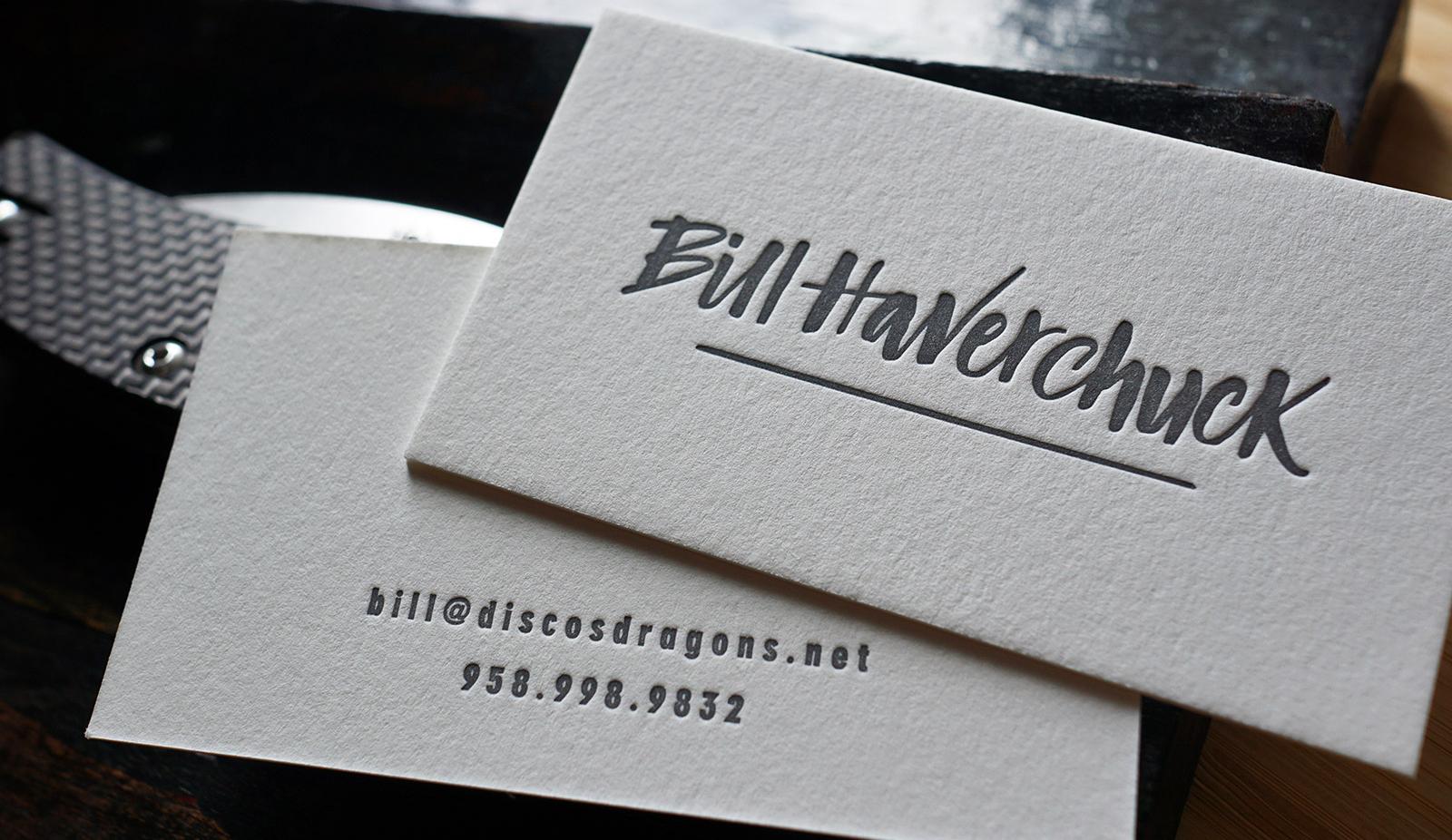 Letterpress Business Cards - Business Card Tips