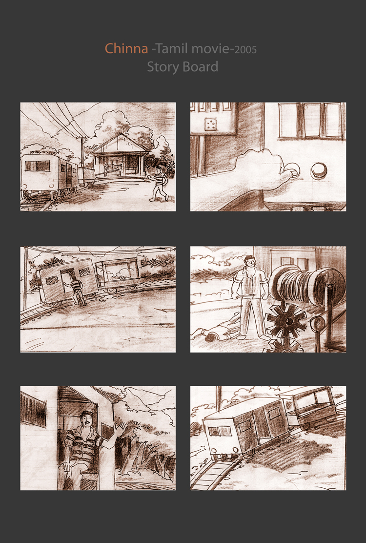 Bharathi Parruu: storyboard