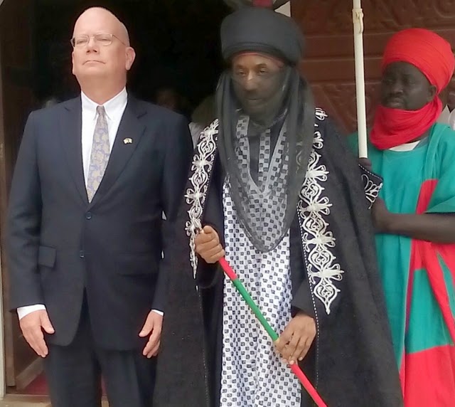 US Ambassador To Nigeria Visits Emir Of Kano: James Entwistle In Secret ...