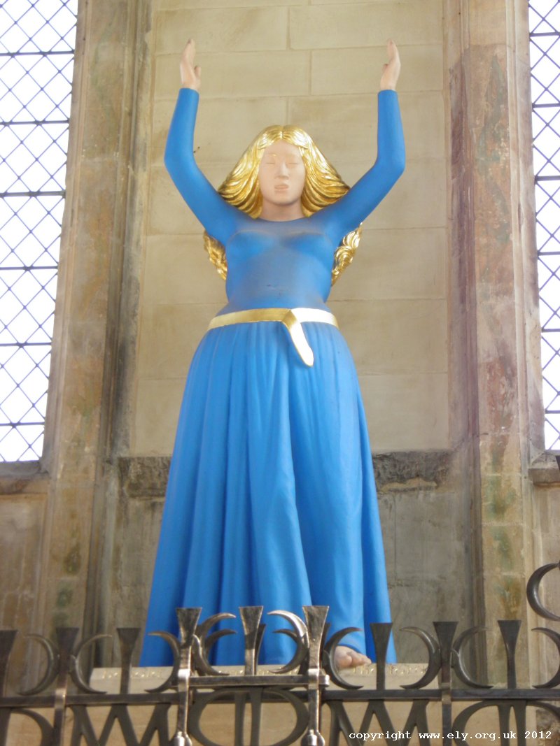 The Carmelite Library: The Blessed Virgin Mary in Ely Cathedral