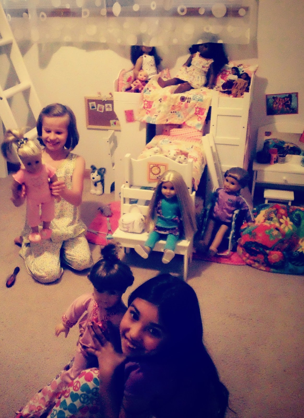 American Girl Doll Play: Lil Blue Boo Dress of the Month