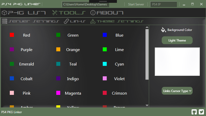 PS4 PKG Linker (A PC -GUI for flatz' Remote pkg installer) by pink1 ...