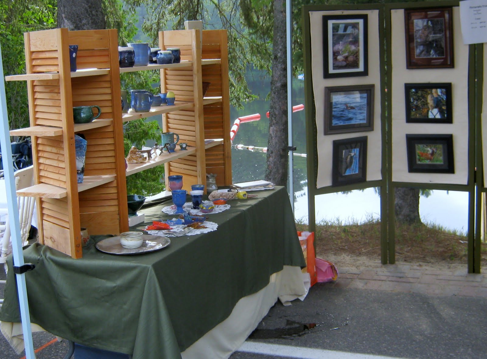 The Butler's Pottery: Booth Design.