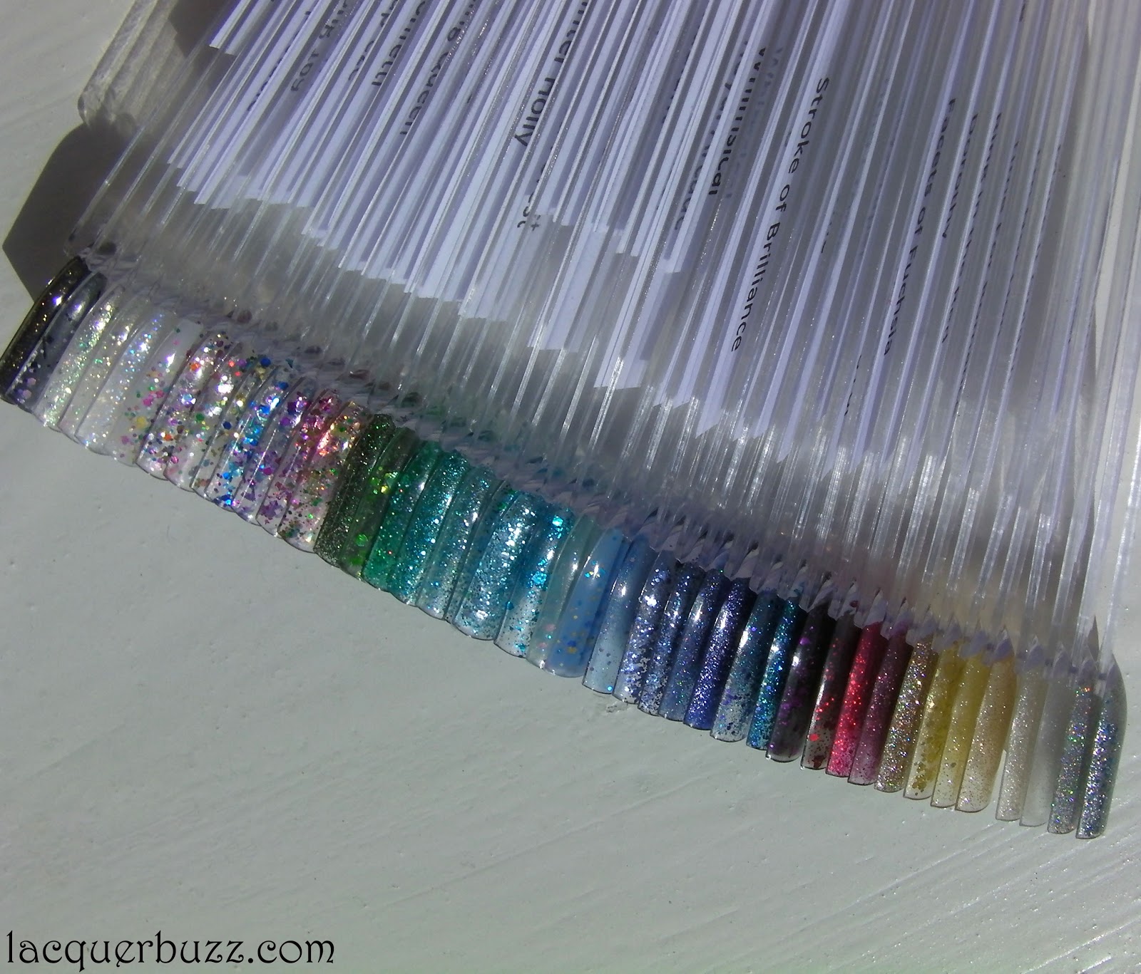 Lacquer Buzz: Nail Polish Organization: Swatch Sticks