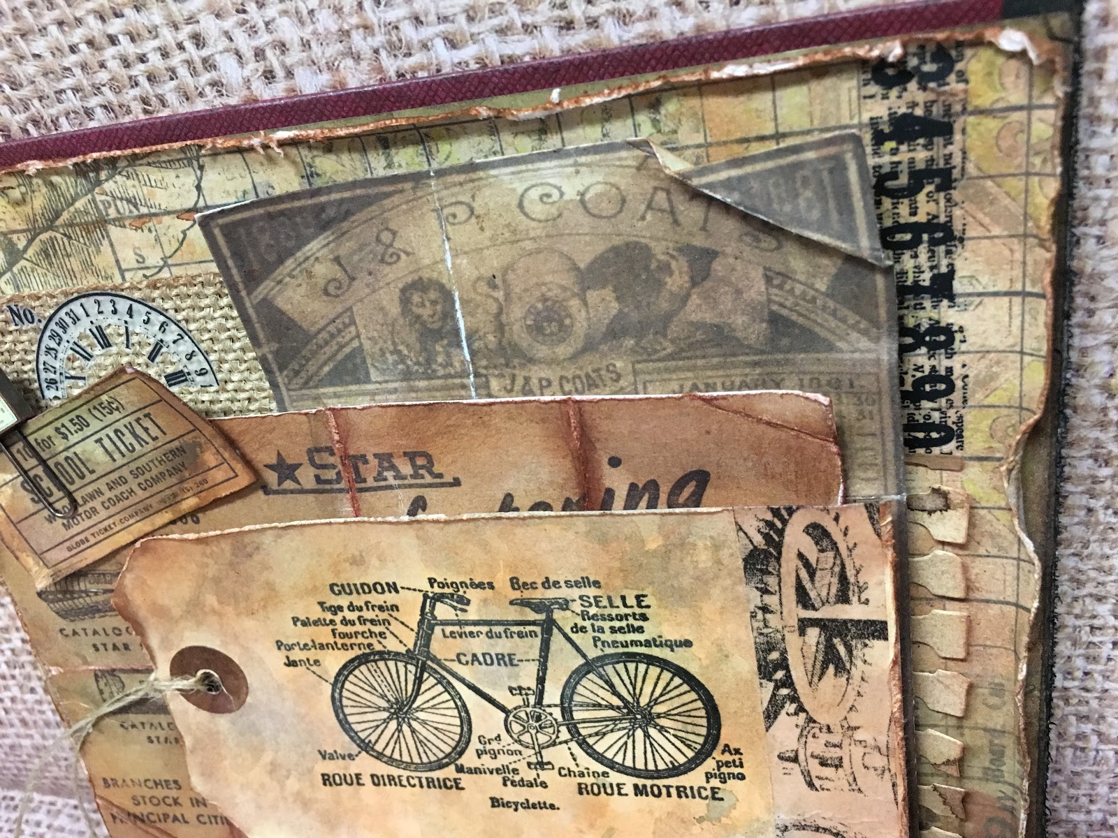 SewPaperPaint: Altered Board Game Mini Album Tutorial