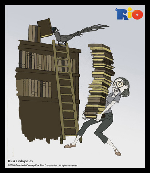 Living Lines Library: Rio (2011) - Character Design