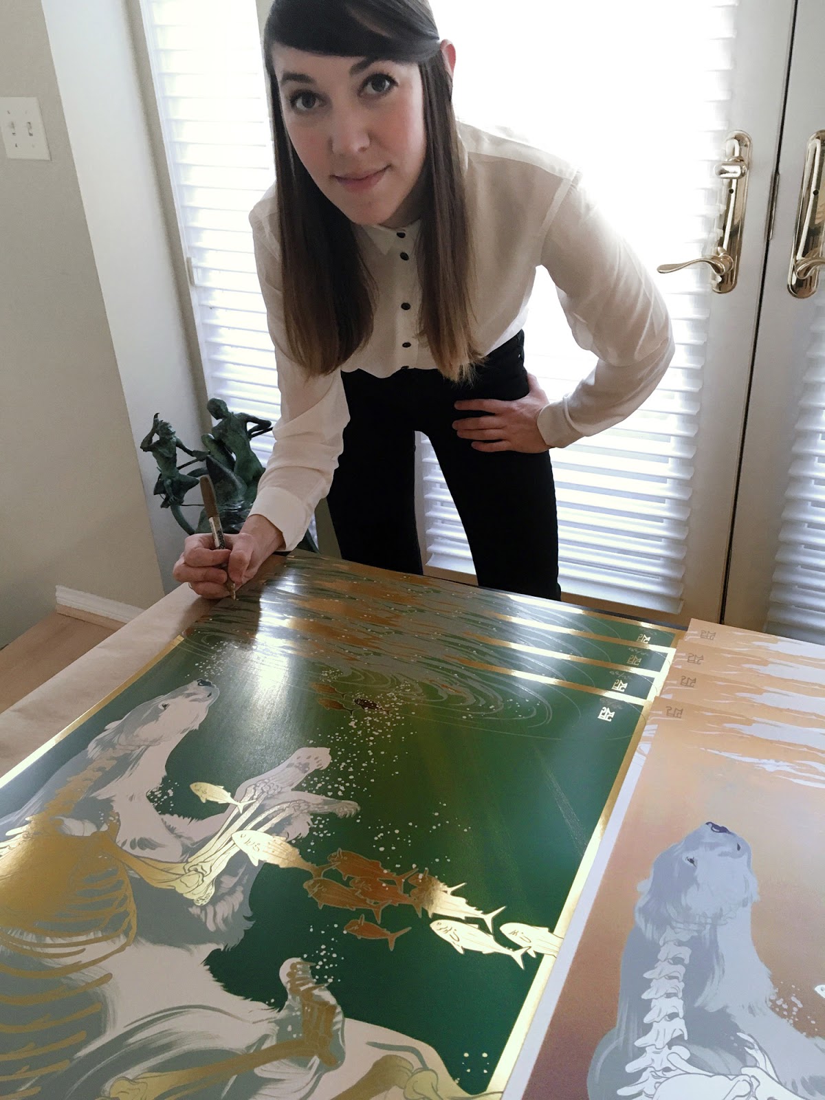 INSIDE THE ROCK POSTER FRAME BLOG: J.A.W. Cooper Luminous Art Print ...