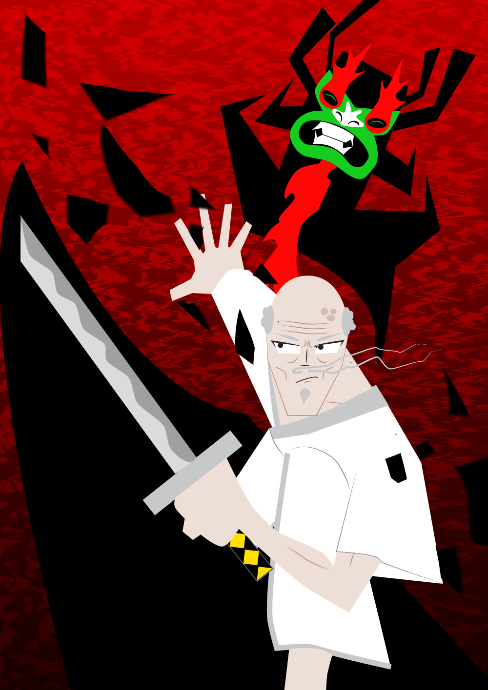 The Manga Me: Samurai Jack Fan Art.
