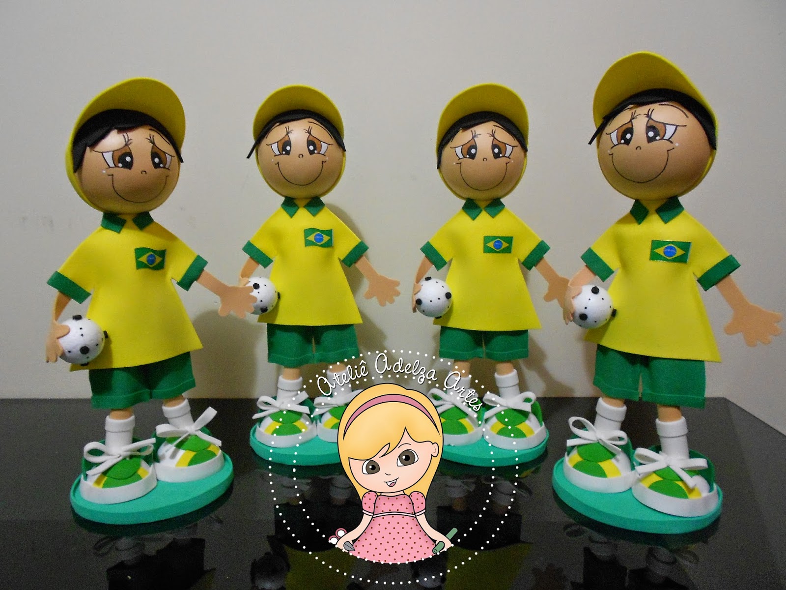 Ateliê Adelza Artes : Boneco do Brasil