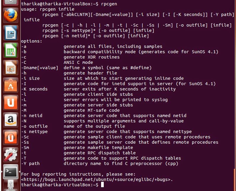 How to write a simple RPC Programme?