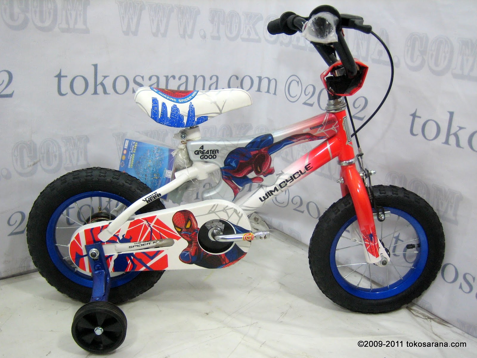 Sepeda Anak Wimcycle Spiderman 12 Inci ~ News Untuk Anak Anda